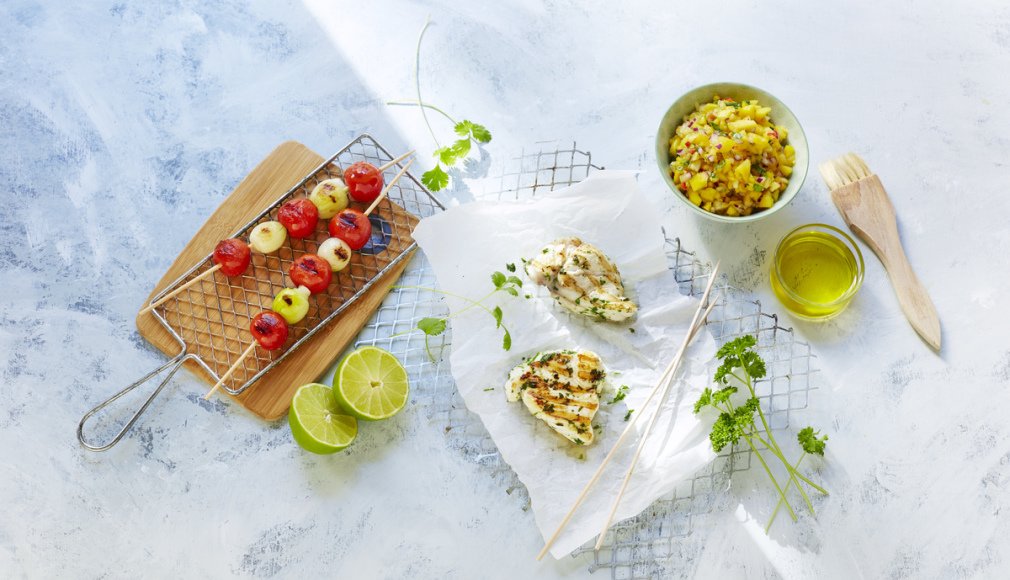 Grillet breiflabb i marinade – Havsmat